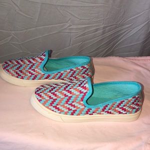 Misbehave | Shoes | Woven Material Slip On Shoes | Poshmark